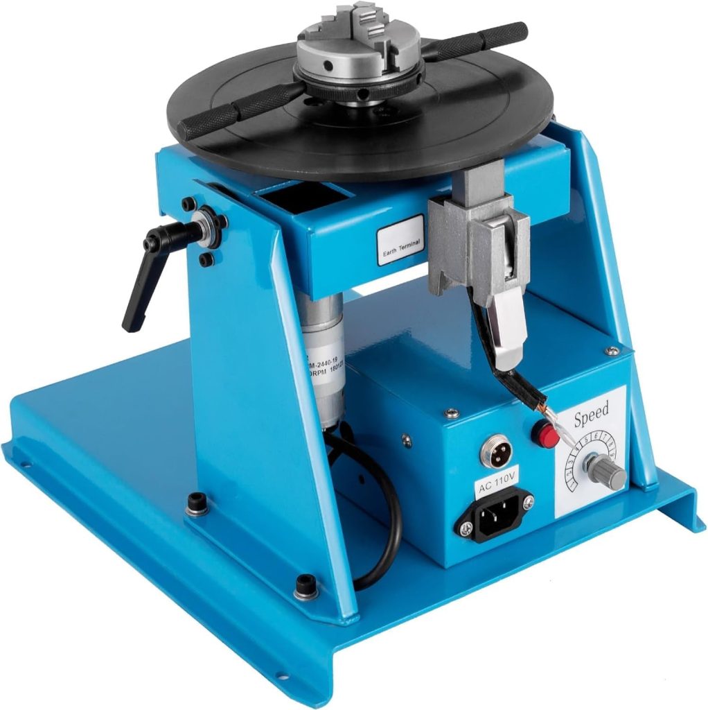 VEVOR 10KG Rotary Welding Positioner Turntable Table Review | Ricky's ...