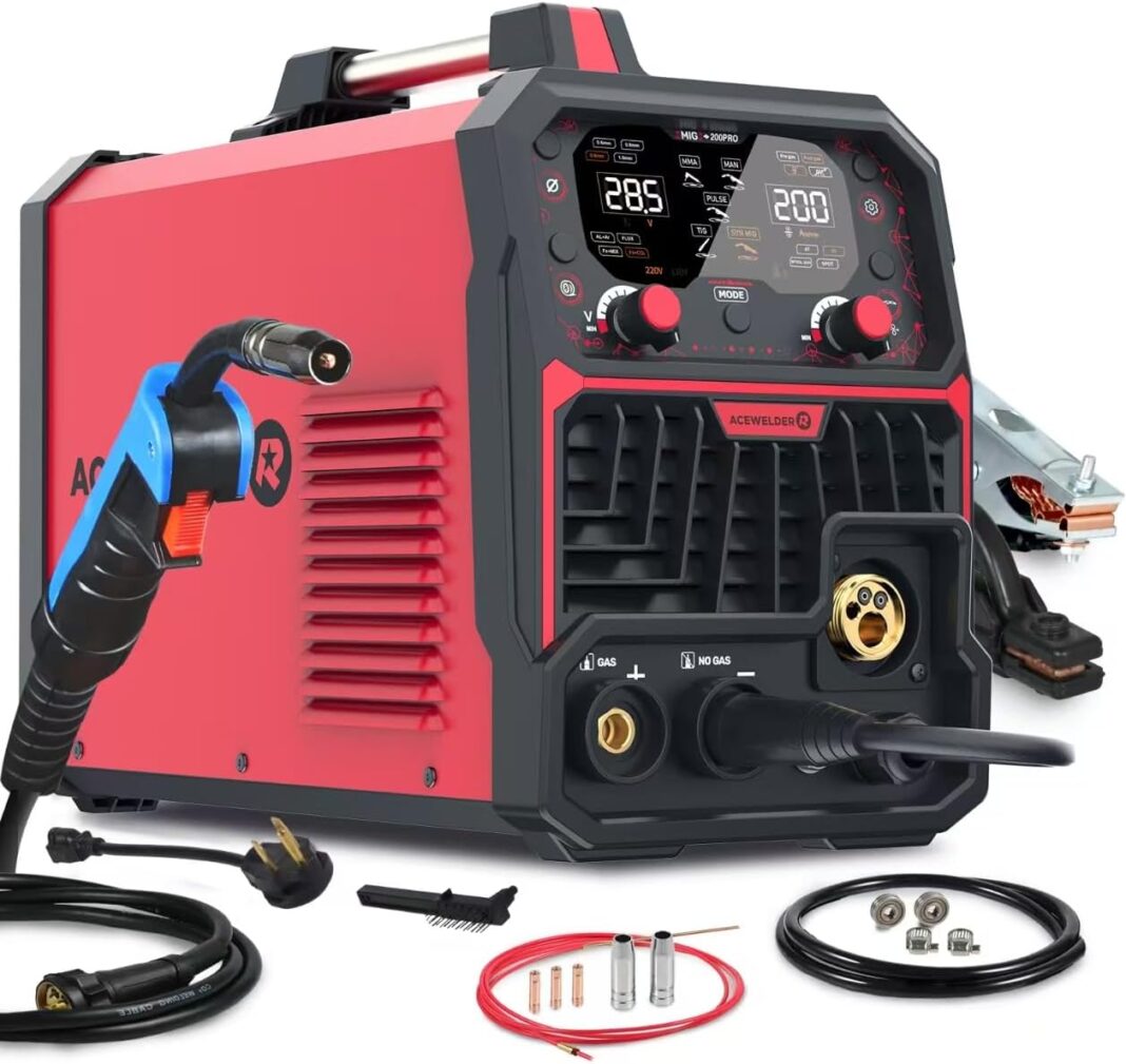 Aluminum MIG Welder with Pulse 200A Review | Ricky's Welding Equipment