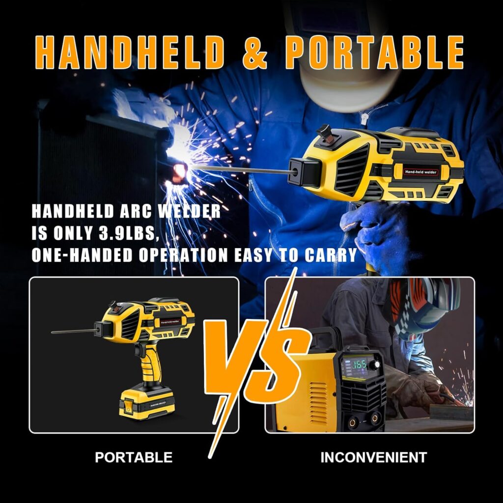 TRQWH Portable Welding Machine 110V ARC Handheld Welder review | Ricky ...